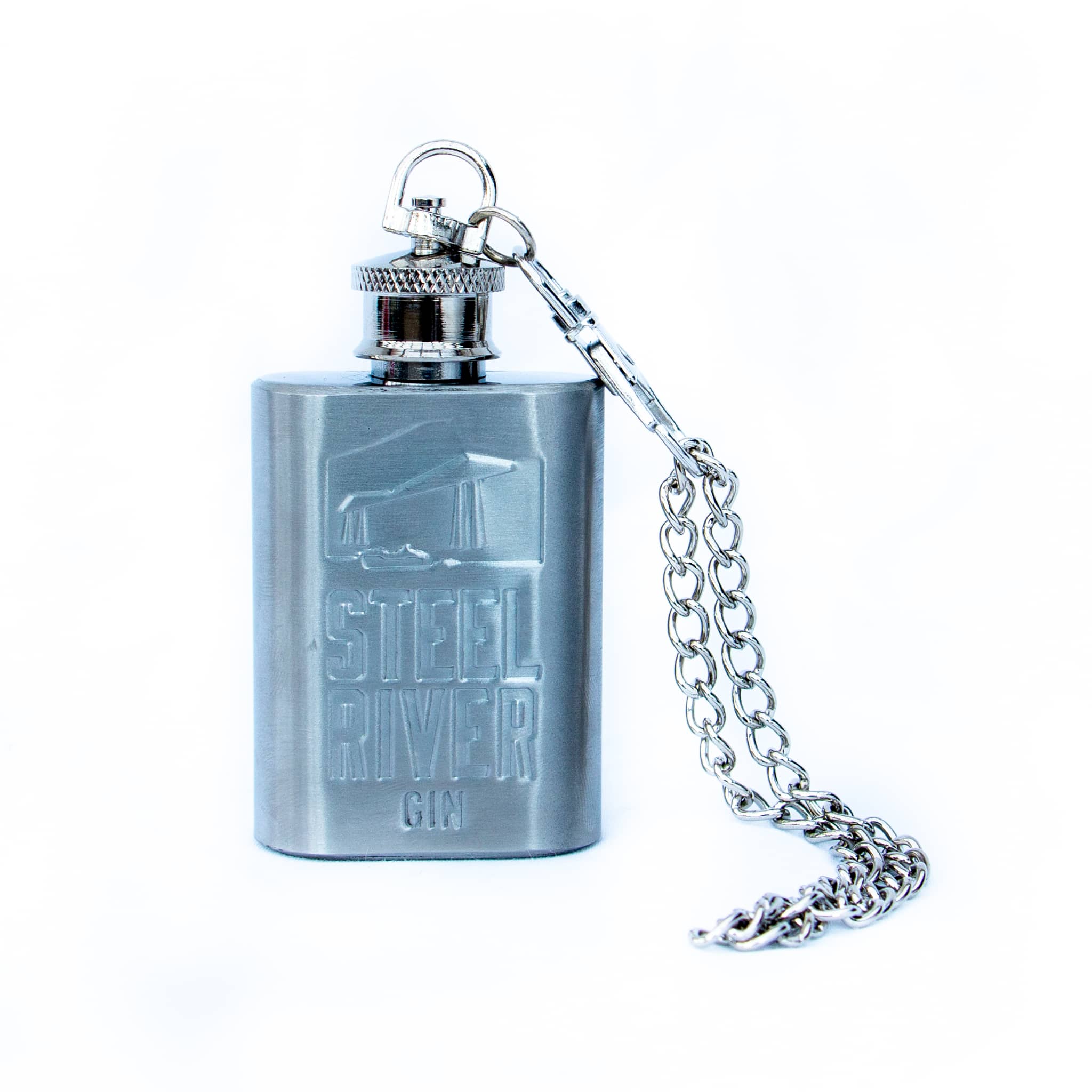 STEEL RIVER GINFLASK – Steel River Drinks Shop
